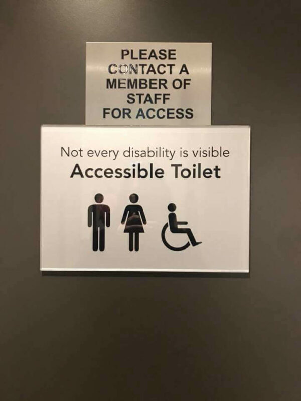 Signs to Bring Awareness to the Invisible Disability - Finding Cooper's ...